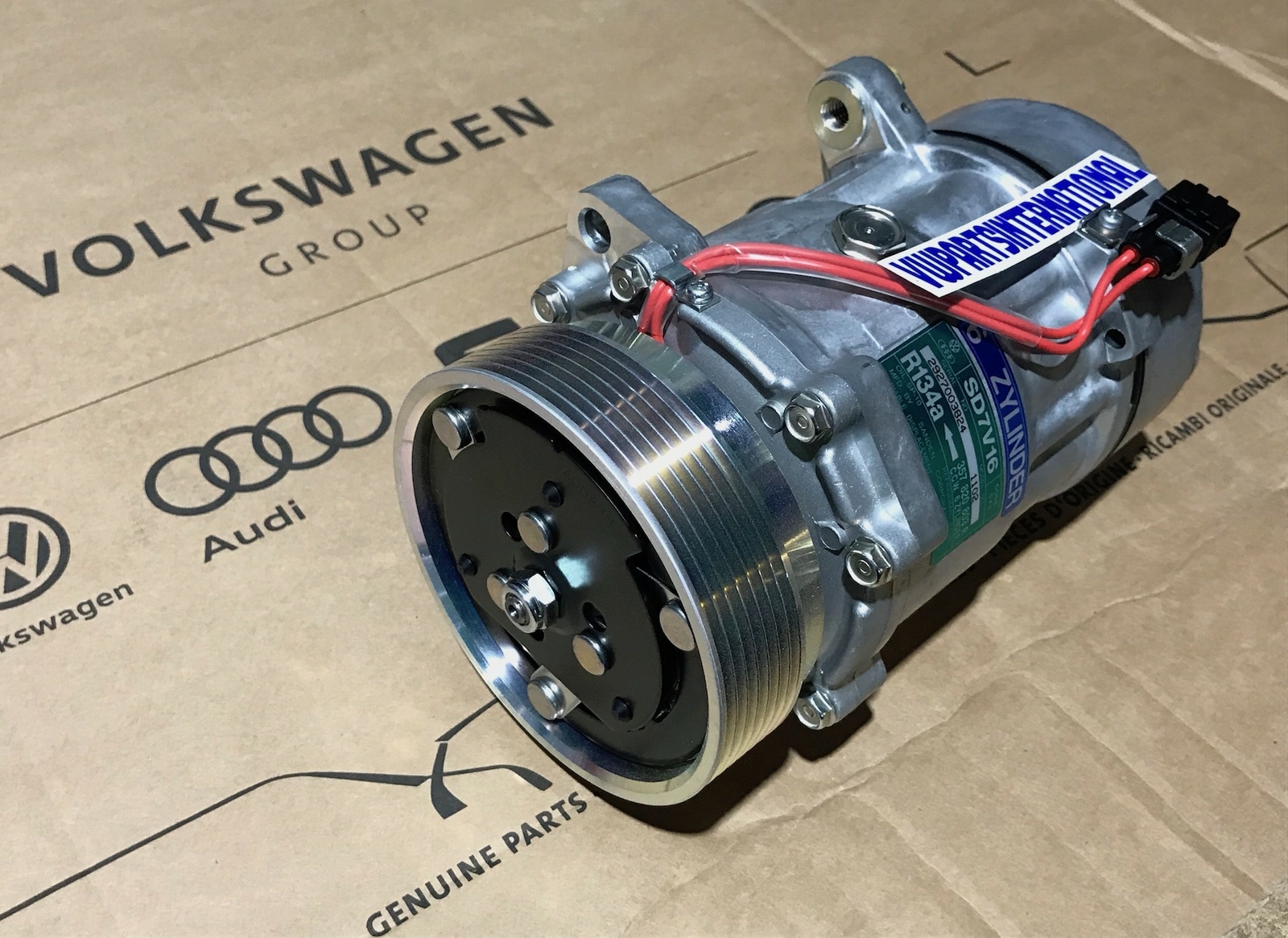 VW Golf MK3 VR6 Air Con Compressor New Genuine OEM NOS VW Part ...