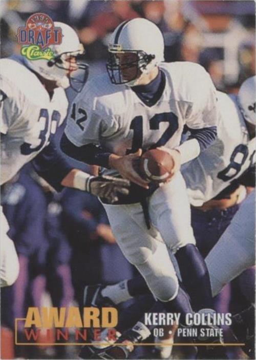 1995 Classic NFL Draft Kerry Collins #102 for sale | eBay