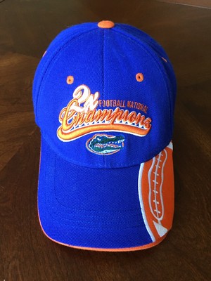 University Florida Gators National Football Champions Baseball Cap Hat ...
