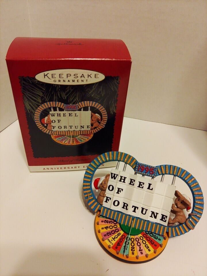 Hallmark "Wheel of Fortune" Game Show Ornament 1995 | eBay