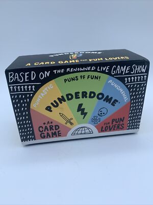 New In Box Punderdome Card Game Pun Lovers Party Game | eBay