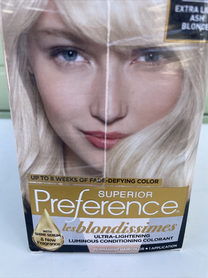 4 Loreal Paris Superior Preference Hair Color #LB01 Extra Light Ash ...
