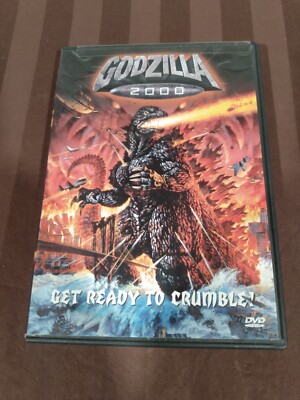 Godzilla 2000 (DVD, 1999) Takao Okawara Kaiju Monster Film 43396056671 ...