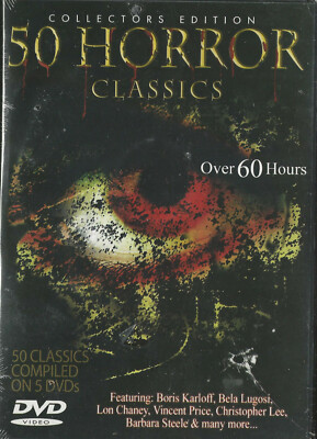 50 Horror Classics Collection Edition(On 5 New DVDS) | eBay