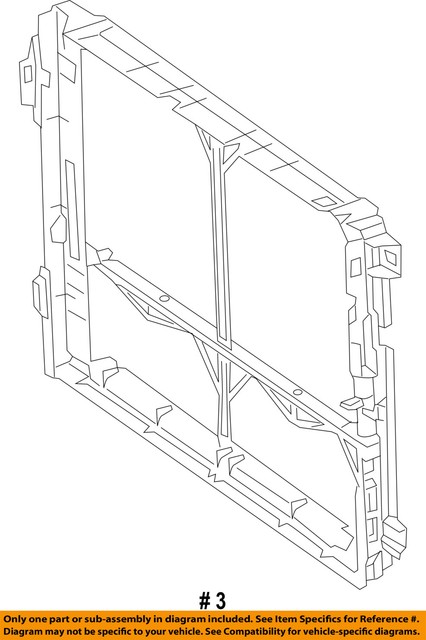 Genuine Mercedes-Benz Condenser Frame 0995050141 OEM for sale online | eBay