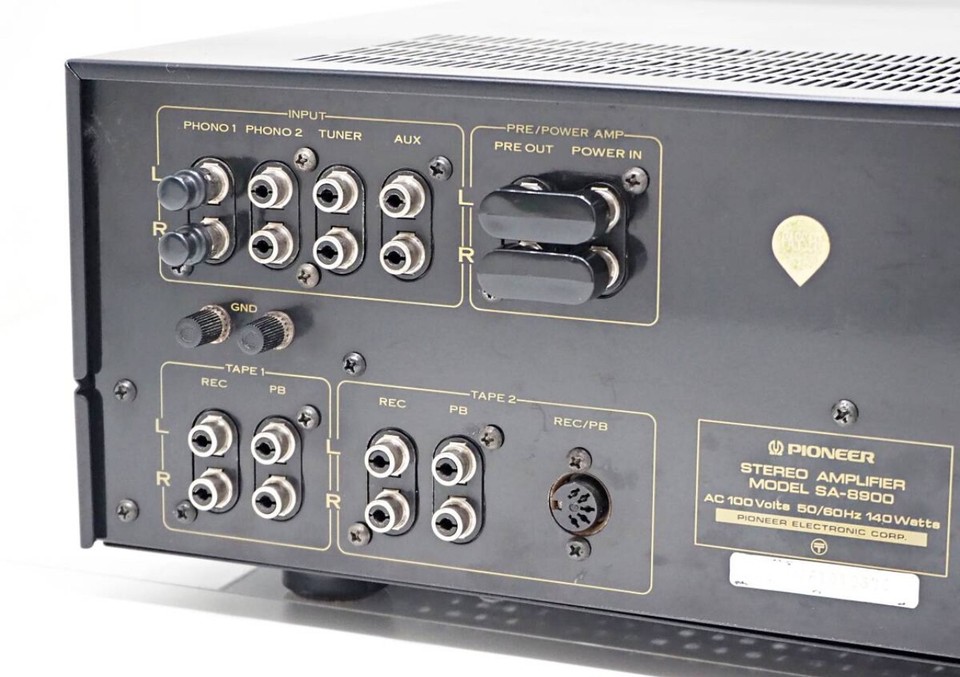 Pioneer SA-8900 Integrated Amplifier 100V Perfect operation Excellent++ ...