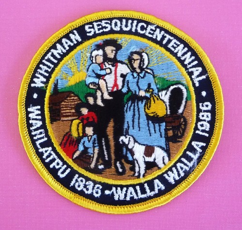 Whitman College .. Vintage Walla Walla Washington Souvenir Patch | eBay