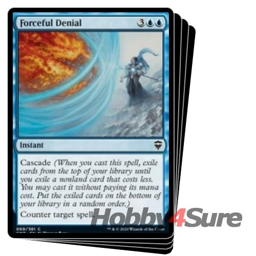 Forceful Denial X4 M/NM Magic: The Gathering MTG Commander Legends | eBay
