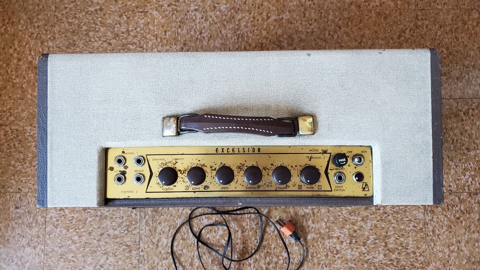 Vintage Citation by Excelsior C15 Guitar Combo Amplifier - 1960 | eBay