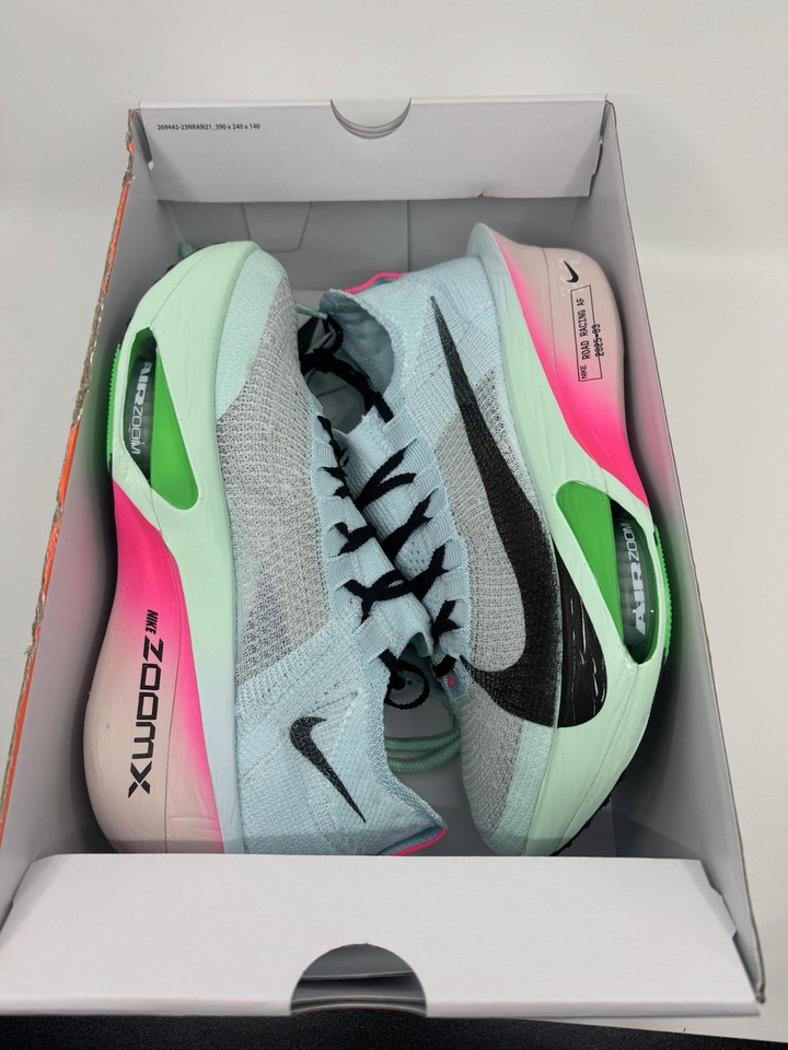 Men's 8.5 - Nike Air Zoom Alphafly NEXT% 3 Glacier Blue Mint Foam ...