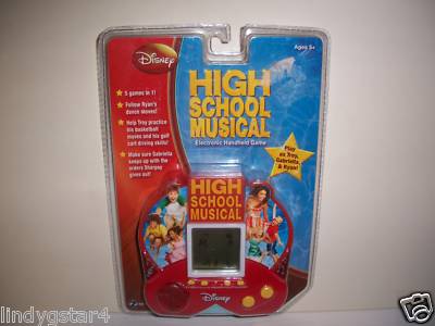 DISNEY HANDHELD GAME HIGH SCHOOL MUSICAL 5 in 1 BY ZIZZLE ELECTRONIC ...