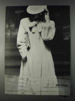 1980 Bill Blass for Mohl Fur Company Ad | eBay
