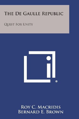 The de Gaulle Republic: Quest for Unity, Macridis 9781494104757 Free ...