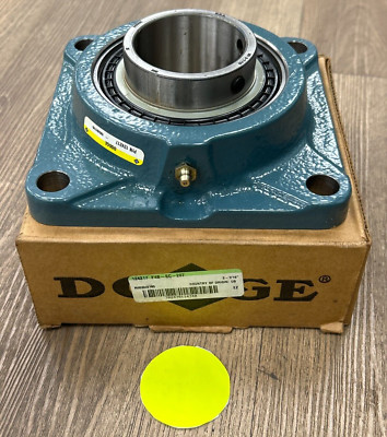 BALDOR DODGE 4-BOLT FLANGE MOUNT BEARING F4B-SC-207 2-7/16" BORE | eBay