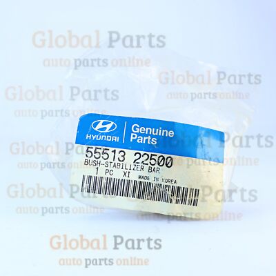 Hyundai BUSH STABILIZER 5551322500 55513-22500 | eBay