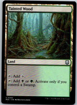 Magic the Gathering Tainted Wood Modern Horizons 3 Commander MTG Free ...