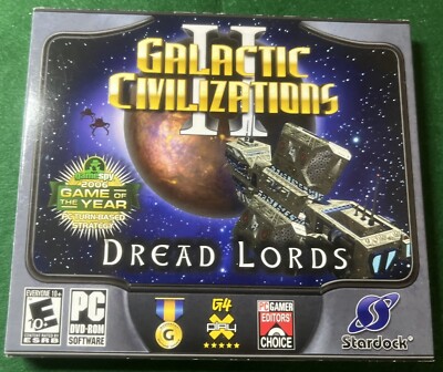 Galactic Civilizations 2 Dread Lords PC CD-ROM | eBay