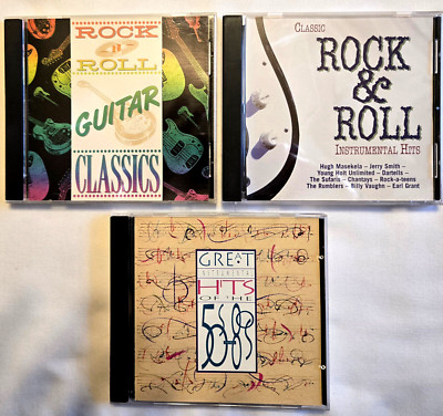 Rock 'n' Roll INSTRUMENTALS 3CD Lot Like New FREE Shipping | eBay