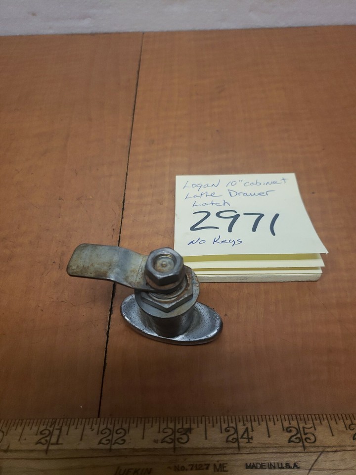 Logan lathe 10" Drawer Pull/latch | eBay
