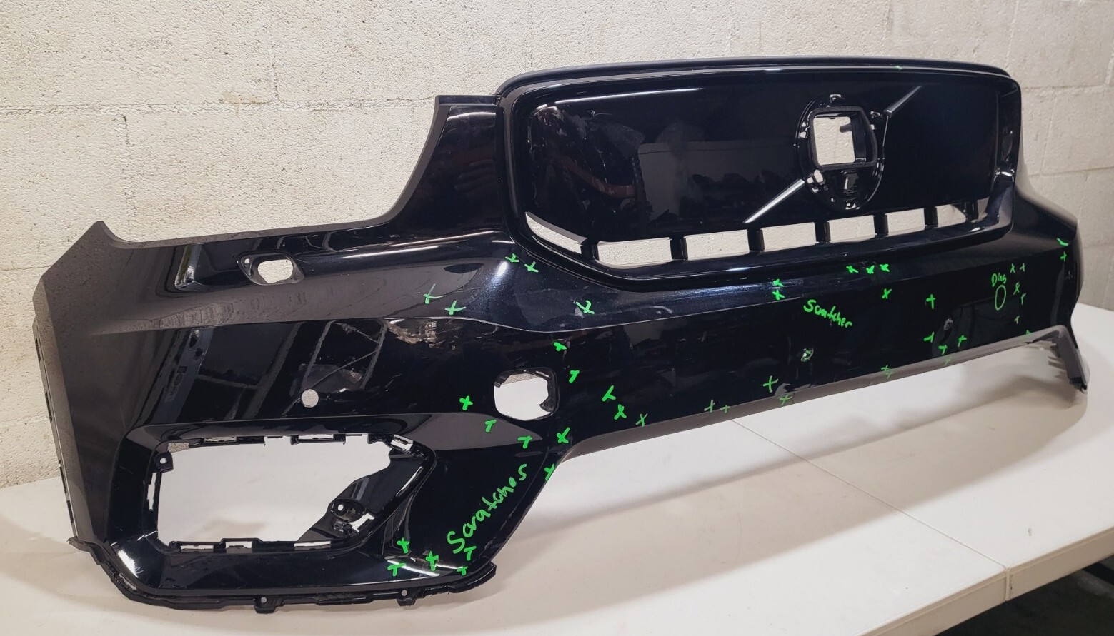 2021 2022 Volvo XC40 Recharge Pure Electric Front Bumper Cover W ...