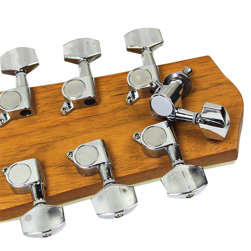 Guitar Parts Sealed Machine Head Tuners Practical Tuning Pegs Wear ...