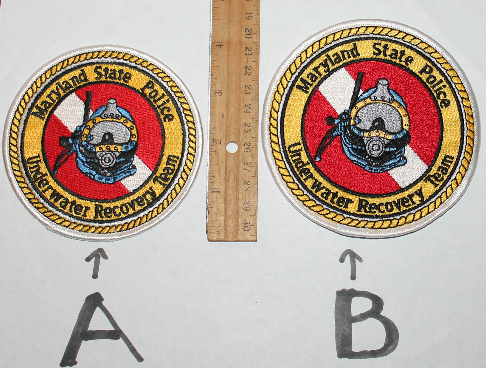 MARYLAND STATE POLICE Underwater Recovery Team MD PD Special Unit ...