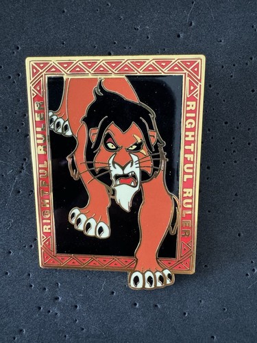 Disney Trading Pins 170581 Monogram - Scar - Rightful Ruler - Lion King ...