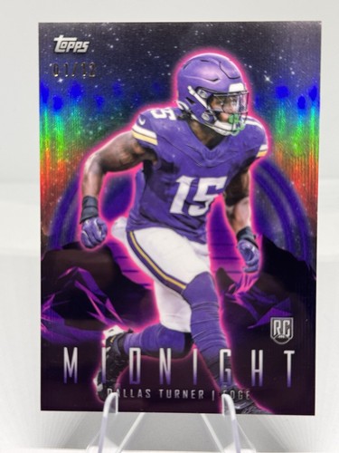 2024 Topps Midnight Dallas Turner (RC) /12 #59 | eBay