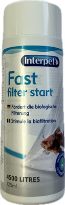Interpet Fast Filter Start 125ml Aquarium Fish Tank New Fish Filter EU ...
