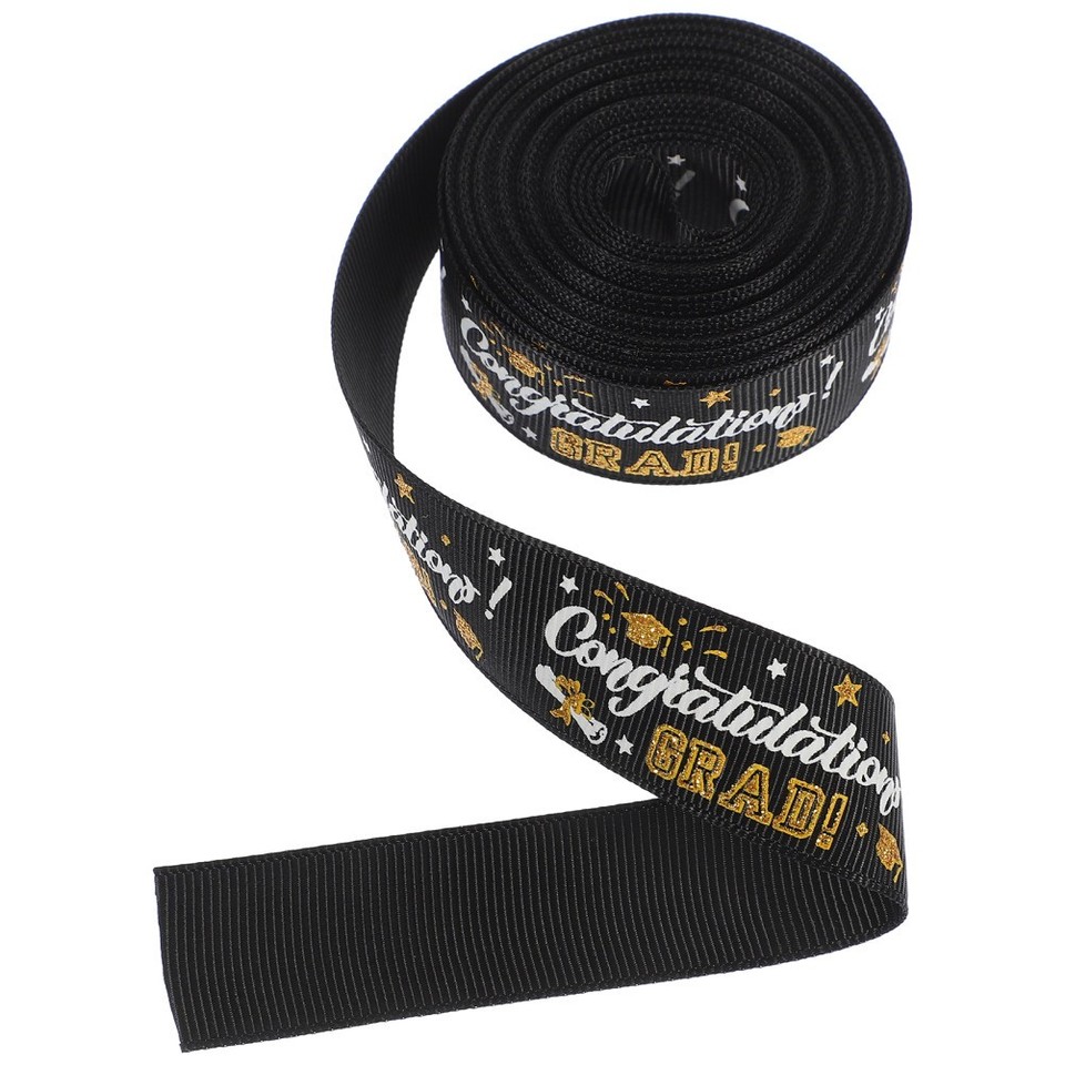 Graduation Season Ribbon Decoration Rolls for Congratulation Diy Crafts ...