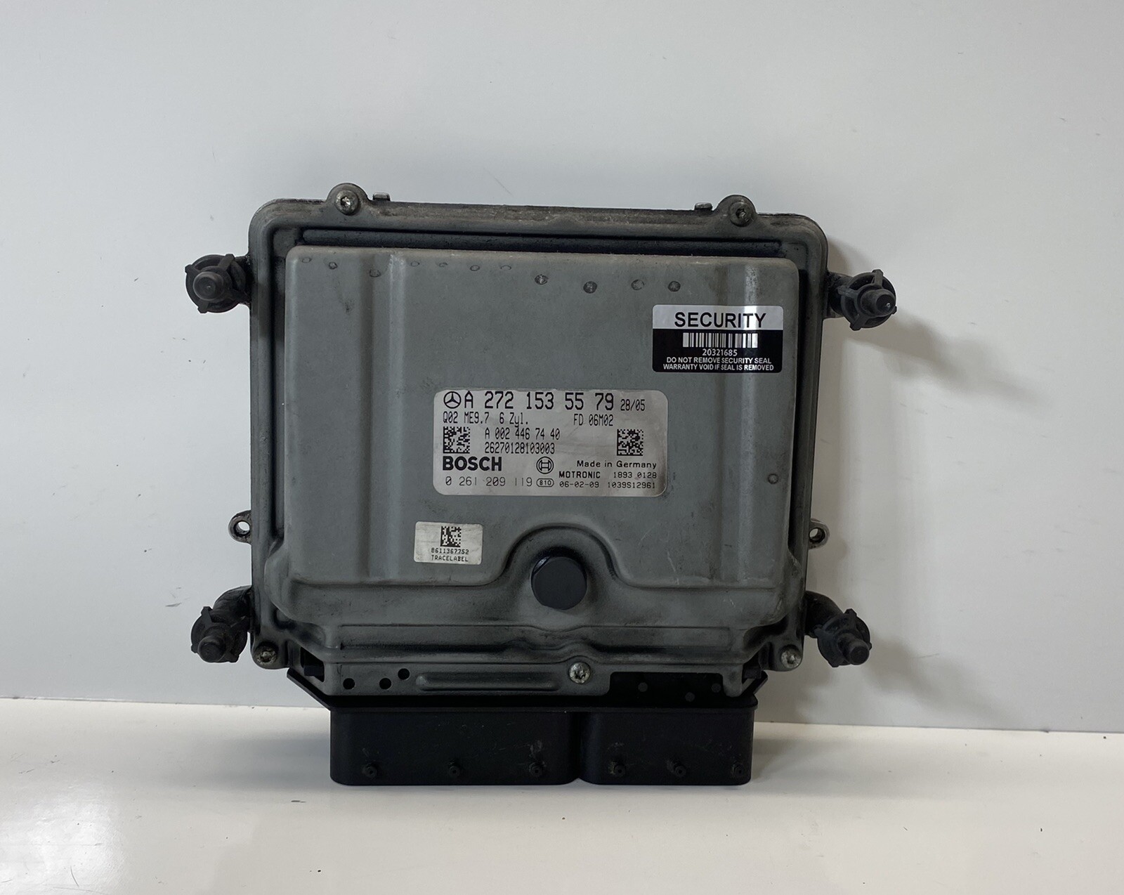 06 07 08 Mercedes W164 ML350 R350 ECU ECM Engine Control Module Brain