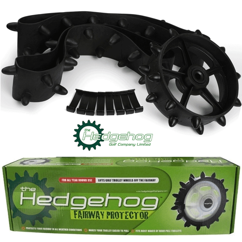 HEDGEHOG MOTOCADDY CUBE 12" GOLF TROLLEY WINTER WHEELS -STUDDED TYRES ...