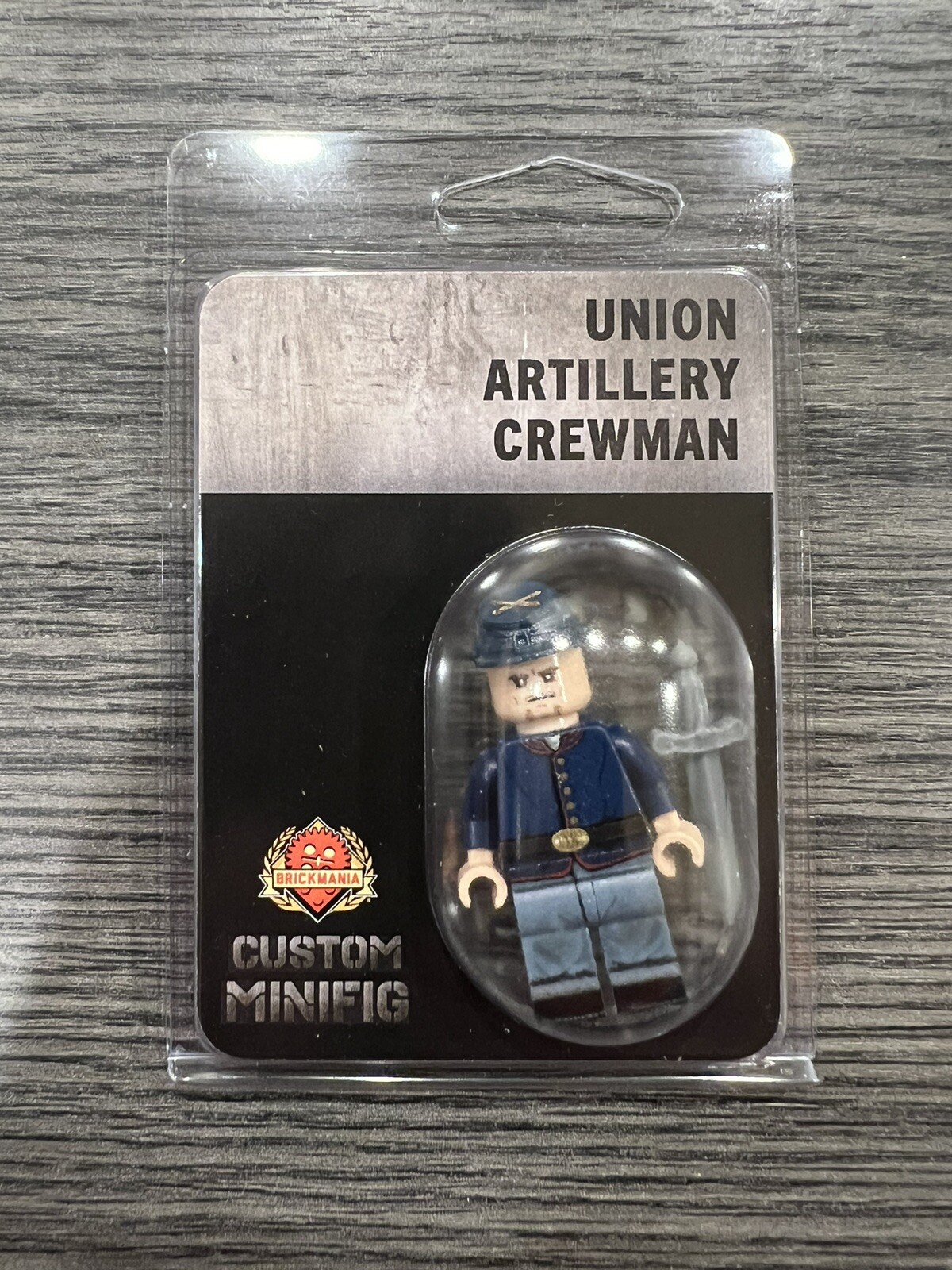 Civil War Union Artillery Crewman Brickmania Minifigure (Brand New) | eBay