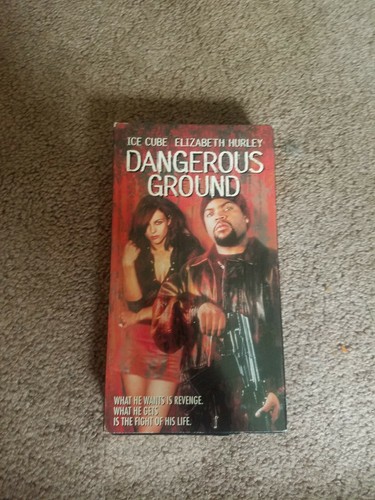 Dangerous Ground VHS Ice Cube, Elizabeth Hurley, Ving Rhames ...