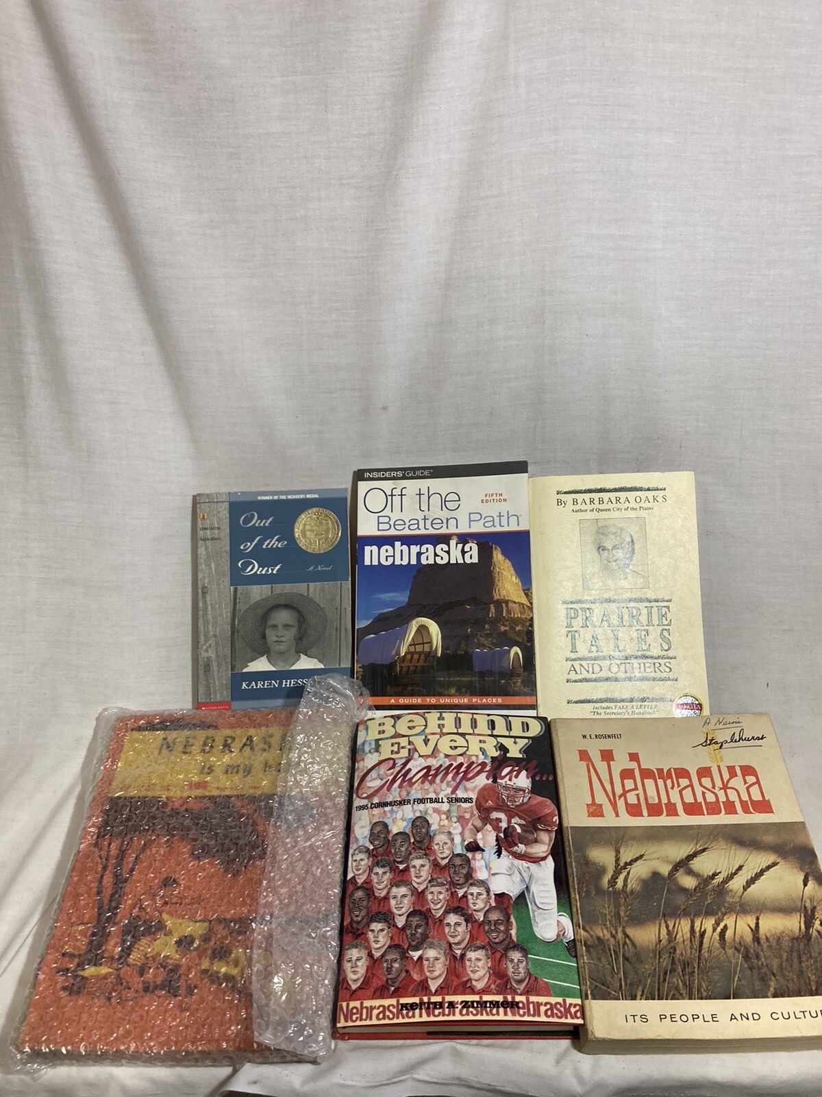 Lot Of 6 Books Nebraska And Prairie Books Rare Vintage | eBay