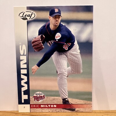 2002 Leaf Eric Milton Silver Sample #84 | eBay