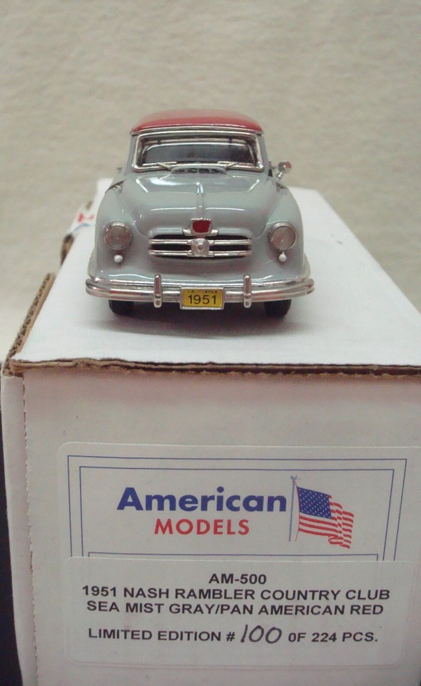 51 Nash Rambler HT Motor City American Models n Western Durham BRK ...