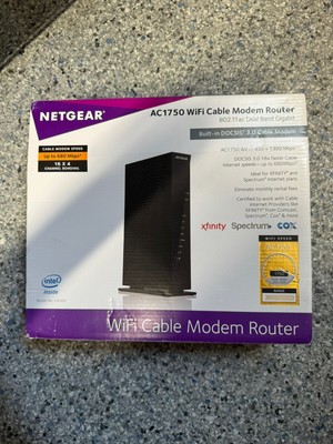 NETGEAR AC1750 680 Mbps 4 Port Gigabit Black Wireless AC Router | eBay