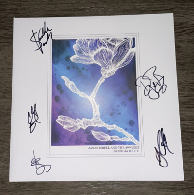 Jason Isbell And The 400 Unit Signed Autographed Georgia Blue Vinyl ...