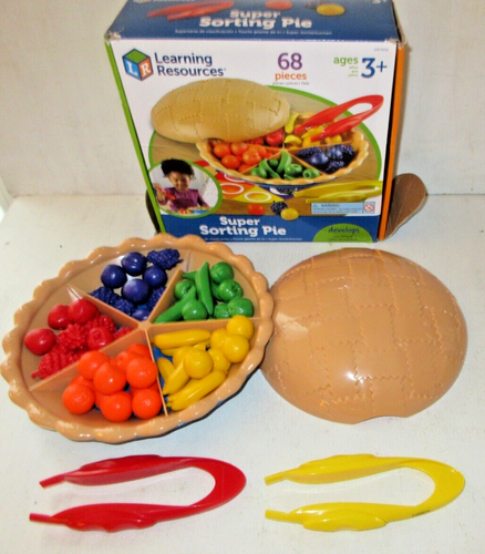 Learning Resources Color Sorting Pie Preschool Daycare Educational Toy ...