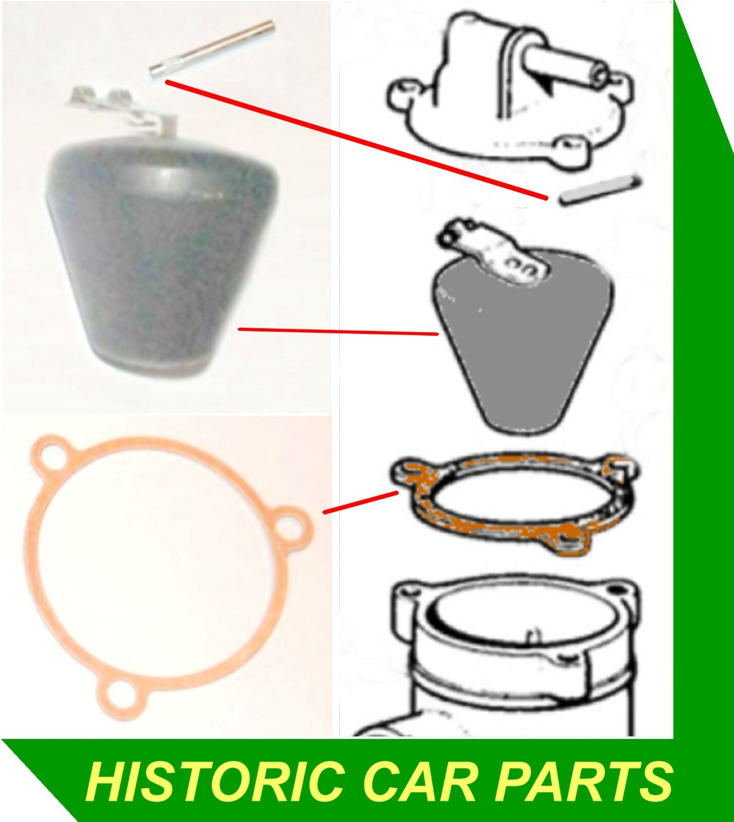 1½” HS4 SU Carb FUEL LEVEL FLOAT for Lead-Free Fuel for BL MINI 1275GT ...