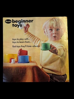 Vintage Toy Leaflet / Catalogue - Boots Beginner Toys | eBay UK