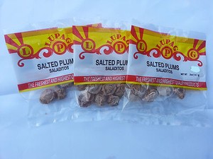 4-pack Saladitos con sal (salted-Plums) 0.5oz each bag Mexican candy | eBay