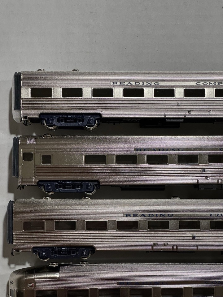 HO Scale MTS Imports AJIN/OMI Brass Reading Crusader 5 Car Passenger ...