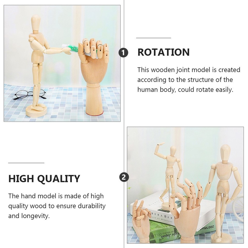 Wooden Joints Decorative Model Wooden Joints Ornament Desktop Adornment ...