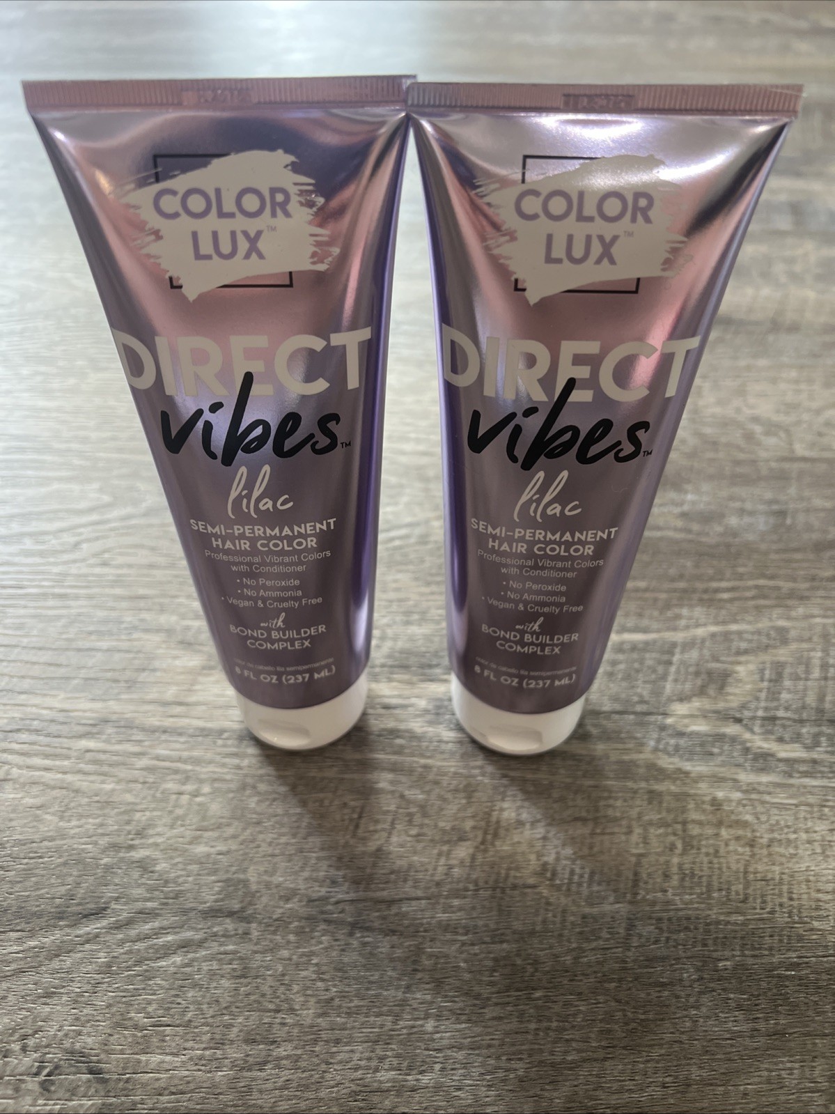 Color Lux Direct Vibes Lilac Semi Permanent Hair Color Purple Vegan ...