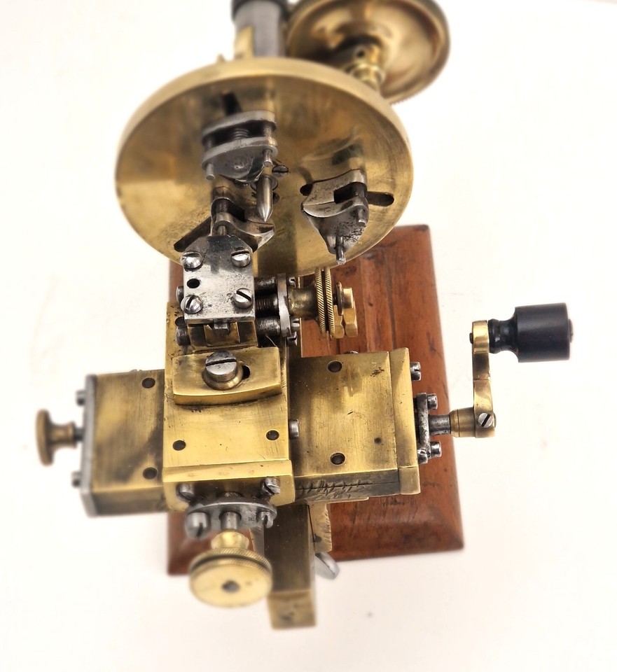 Antique Watchmakers lathe BURIN FIXE 19th century. Good condition | eBay