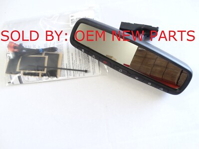 OEM Hyundai Santa Fe Rear View Mirror BlueLink HomeLink Auto-Dimming ...