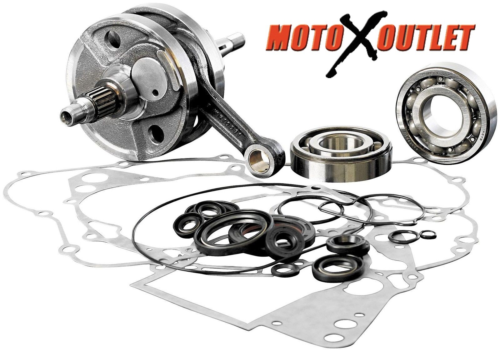 Kawasaki Bottom End Rebuild Kit Crank Shaft Kx 80 85 100 1991 2005