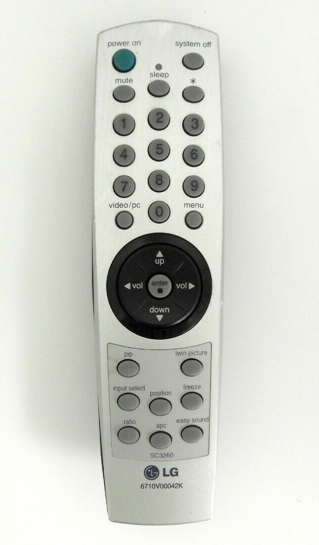 ZENITH LG 6710V00042K TV Remote Control DPDP60 | eBay